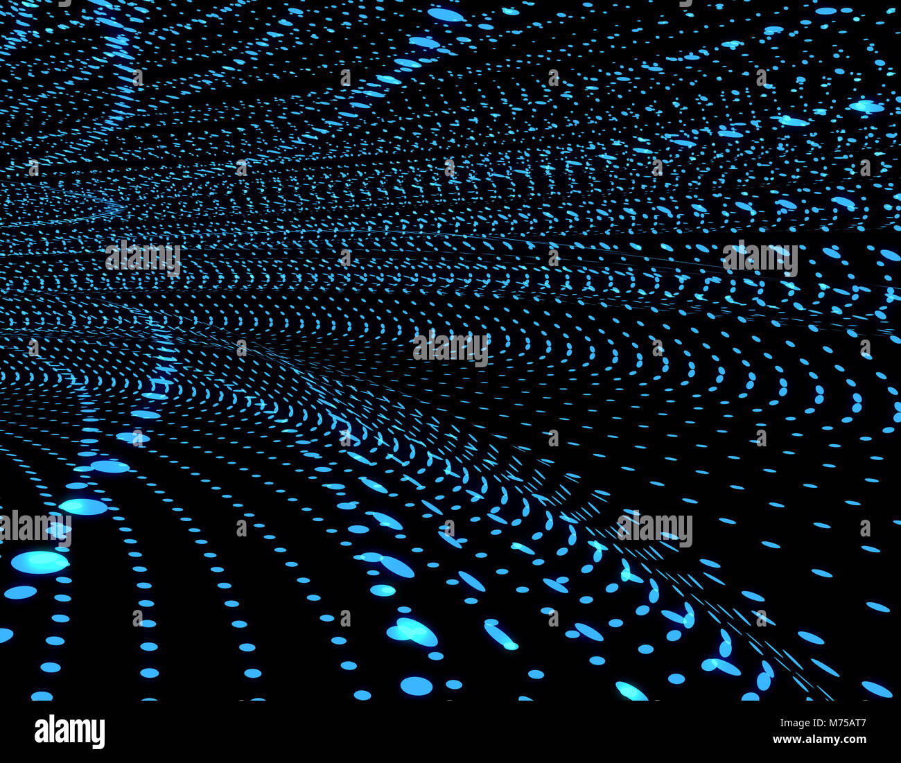 Spatial 3D Particles, Network Data Matrix, Future Technologies, Network ...