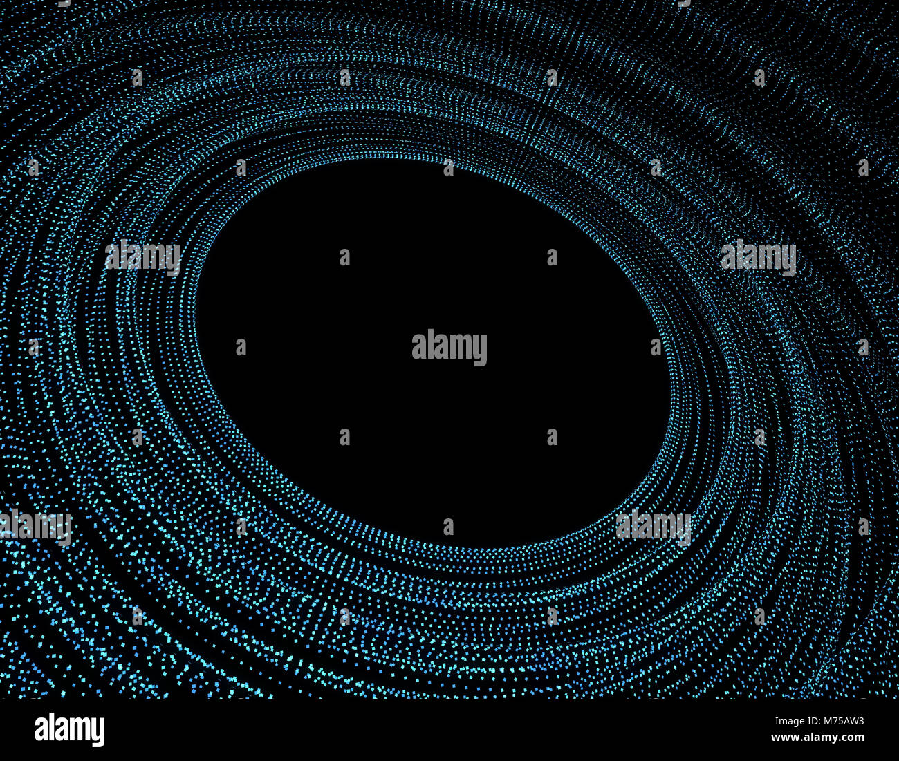 Spatial 3D Particles, Network Data Matrix, Future Technologies, Network ...