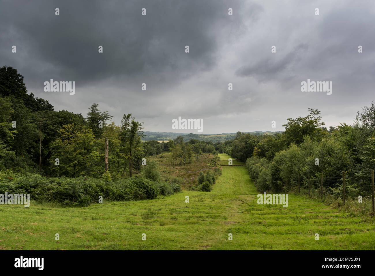 Antonine Wall (close to Bar Hill Fort). 2dn century. Twechar. Scotland ...