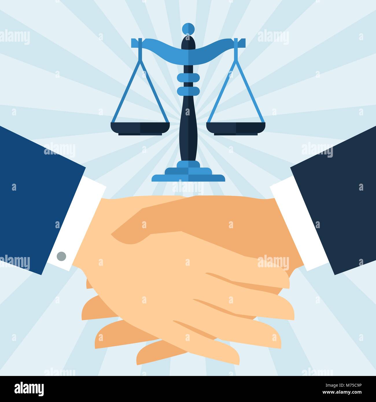 Law in business Stock Vector Images - Alamy