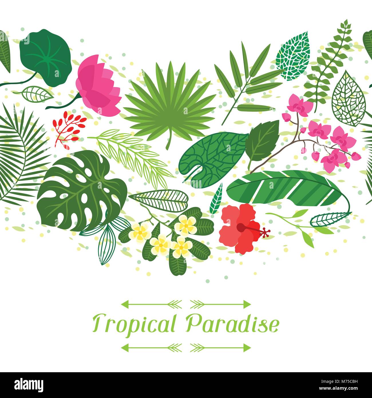 Tropical Paradise Clipart