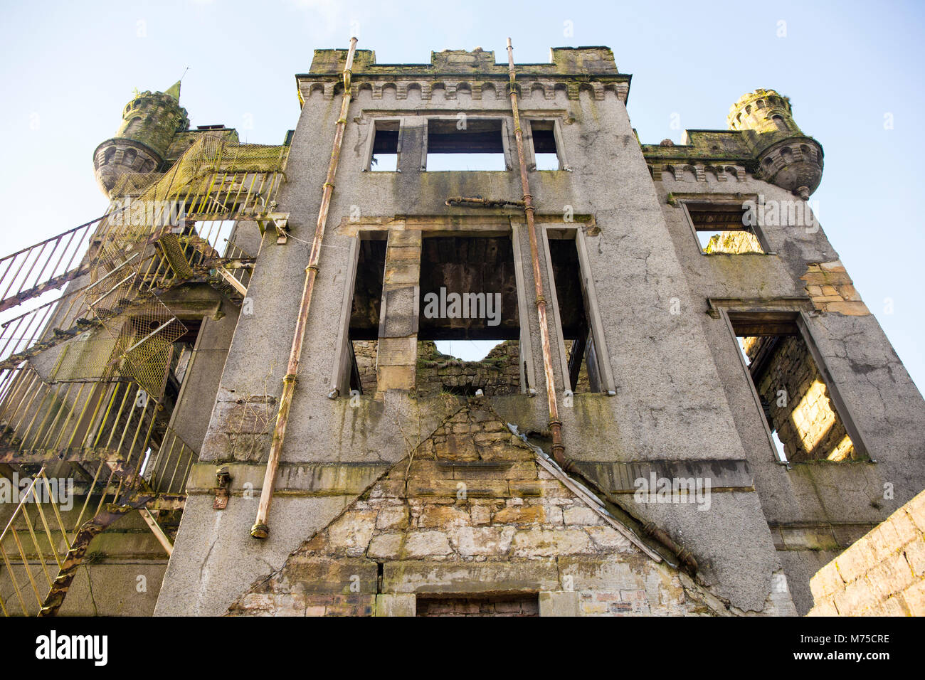 Abandoned Buildings UK Stock Photo - Alamy