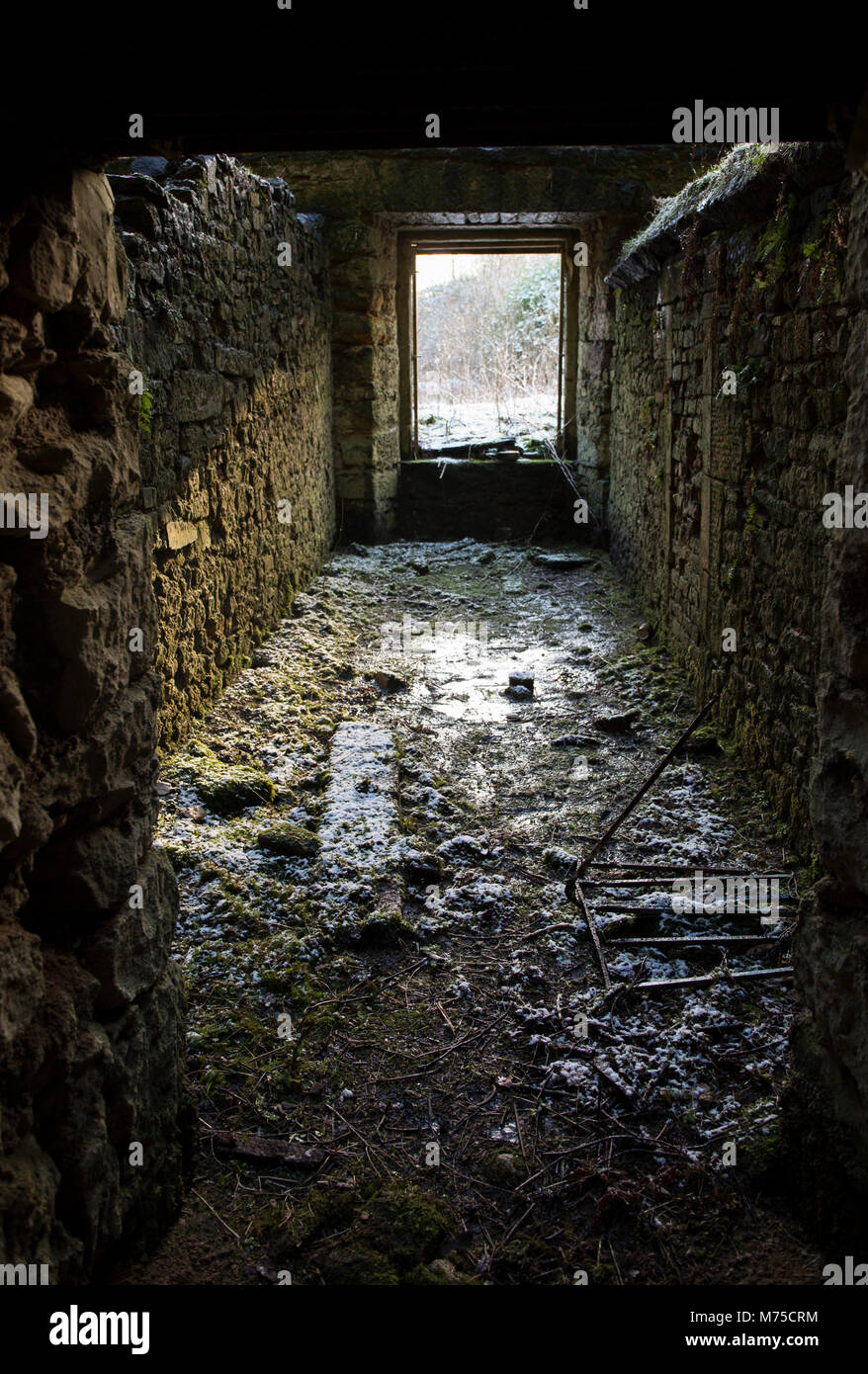 Abandoned Buildings UK Stock Photo - Alamy