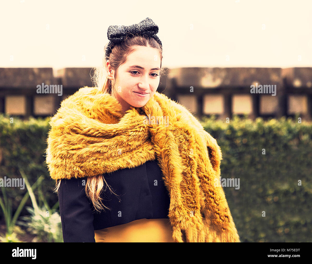 San sebastian street woman hi-res stock photography and images - Alamy