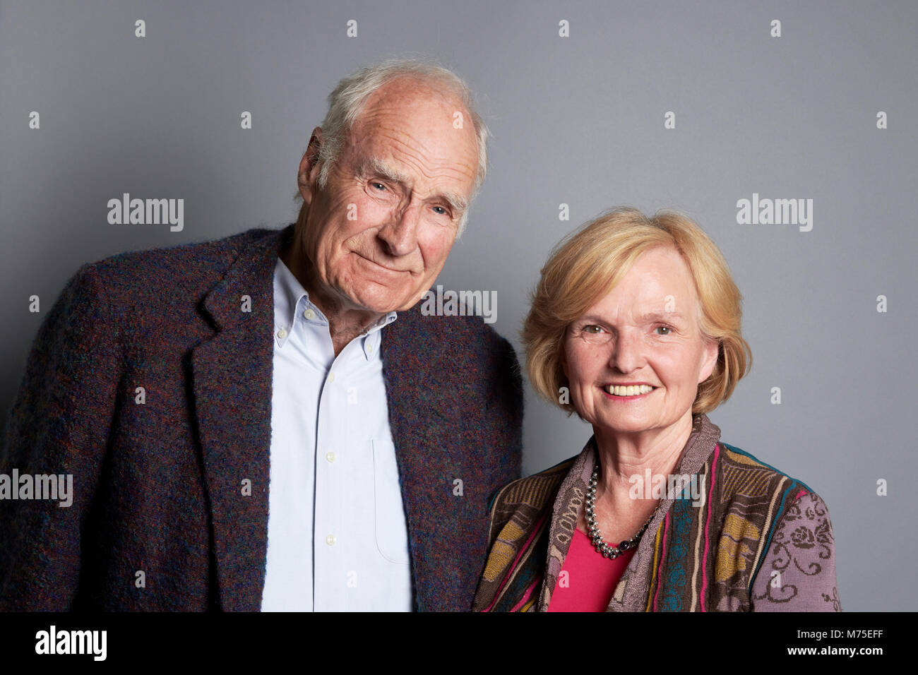 Peter Snow and Ann MacMillan The Oldie Literary Lunch 06/03/18 Stock ...