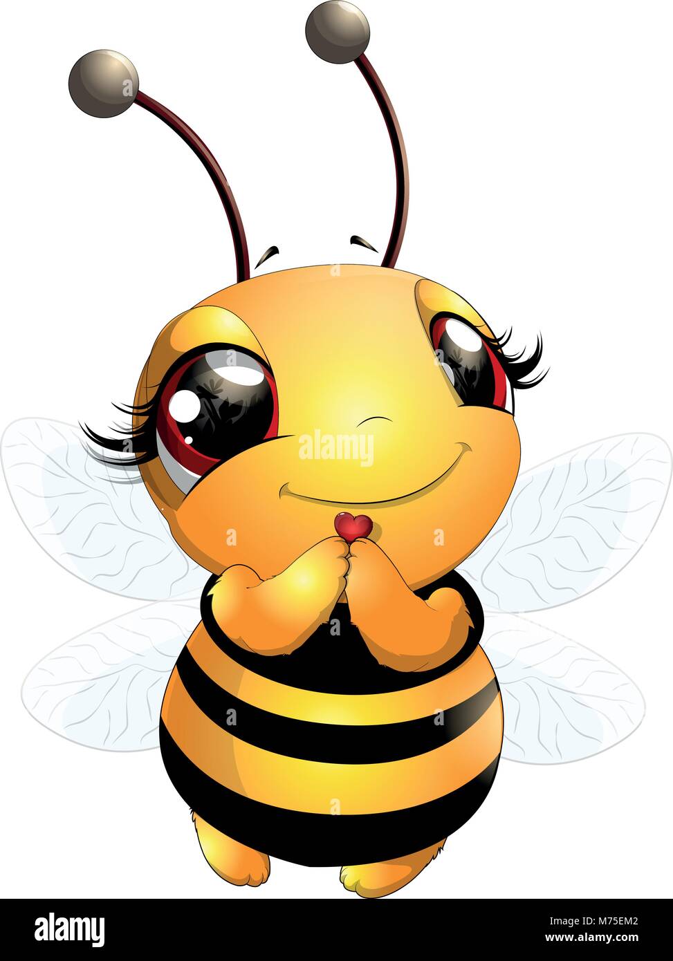 Cute Bumblebee Wallpaper