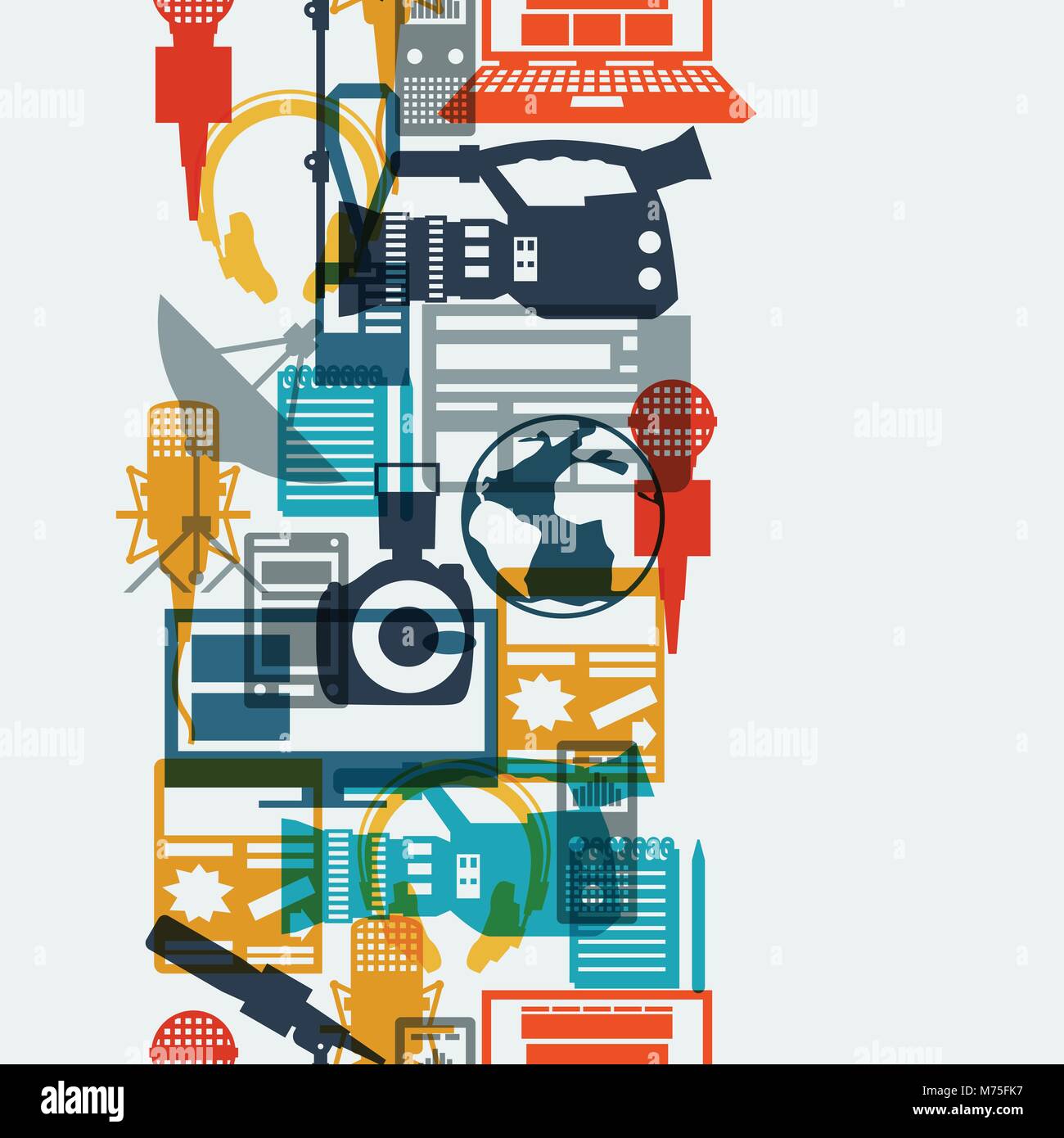 Journalism interview Stock Vector Images - Alamy