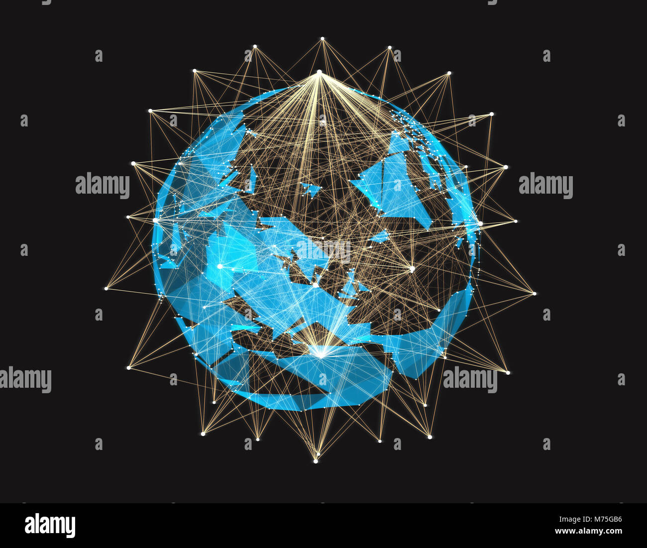 Future Earth Network Technology, Network Connection, Future Times Stock ...