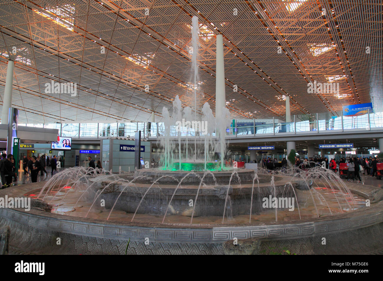 Beijing airport terminal 3 hi-res stock photography and images - Alamy