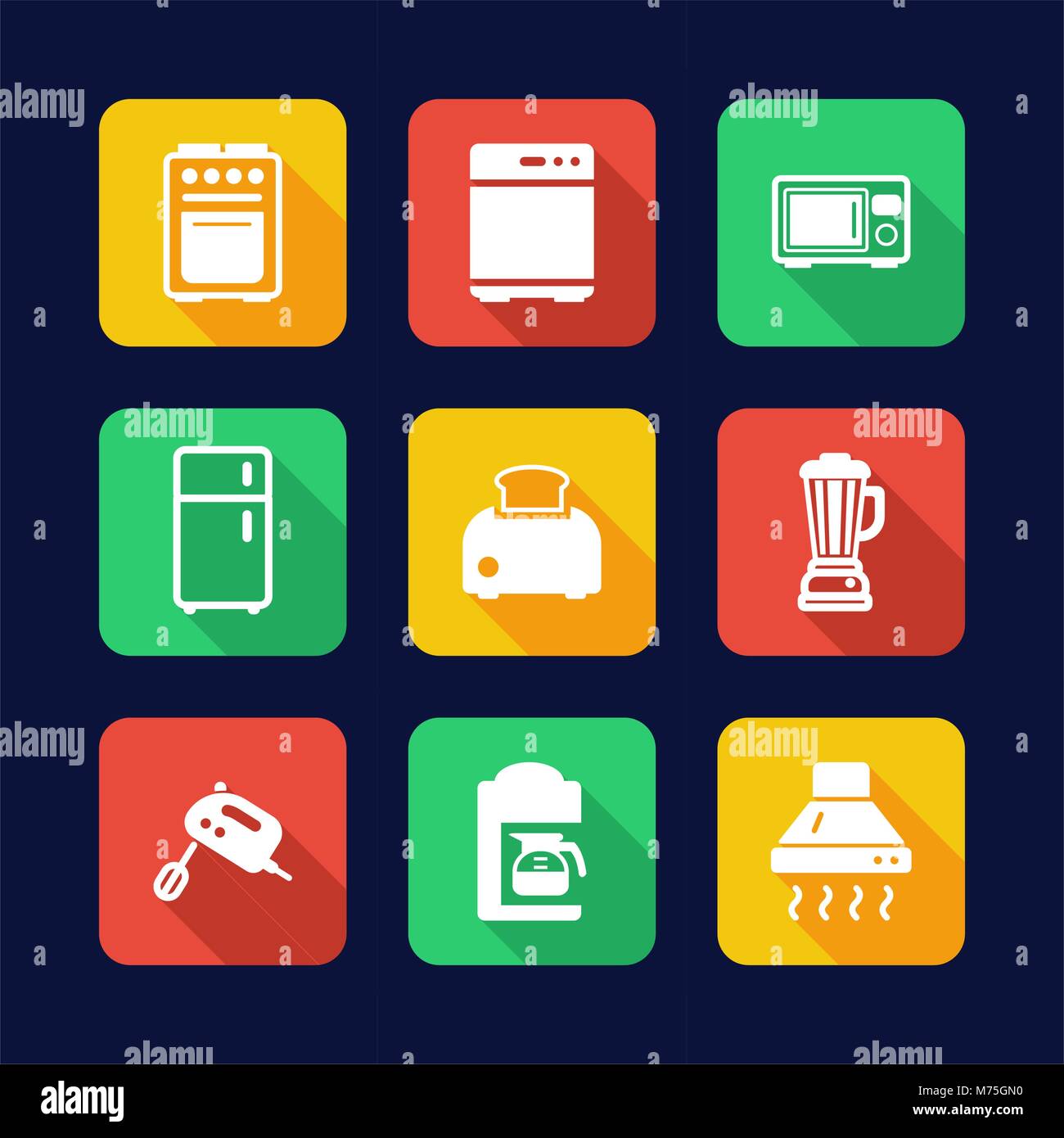 Kitchen Appliances Stock Photos & Kitchen Appliances Stock Images - Alamy