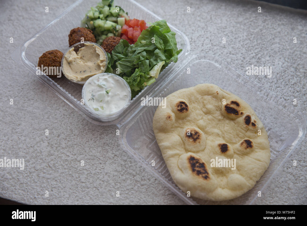 Go falafel hi-res stock photography and images - Alamy