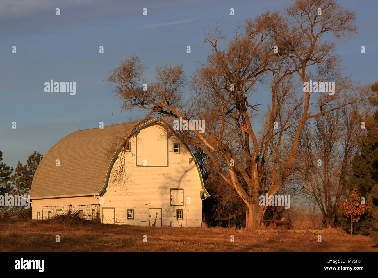 Rural Midwestern Barn Stock Photo - Alamy