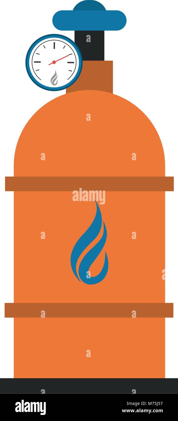 Natural Gas Cylinder Vector Illustration Graphic Design Stock Vector Image And Art Alamy 