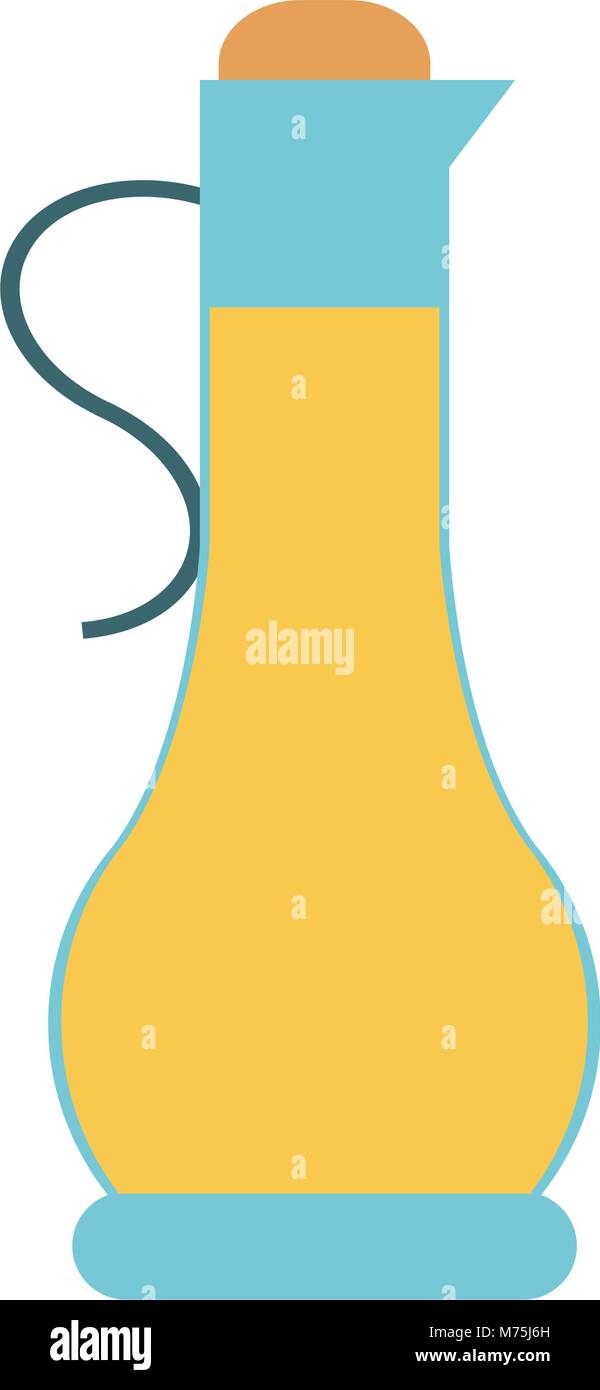 Olive oil jar vector illustration graphic design Stock Vector Image ...