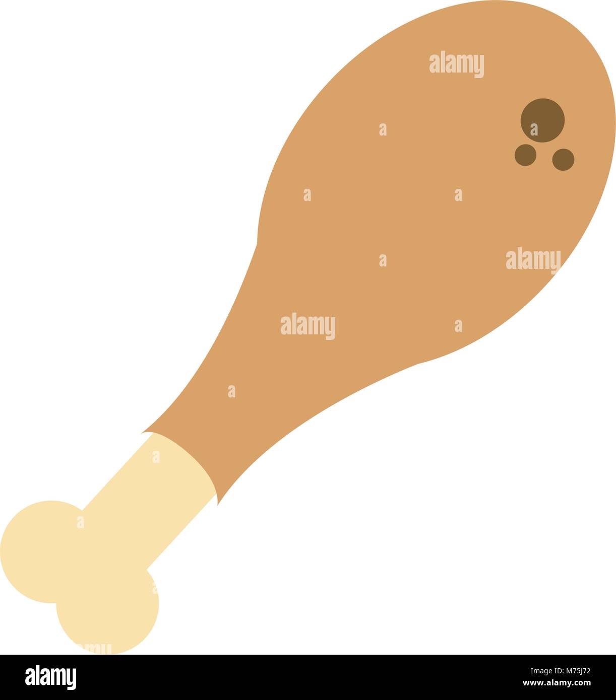 Chicken thigh fillet Stock Vector Images - Alamy