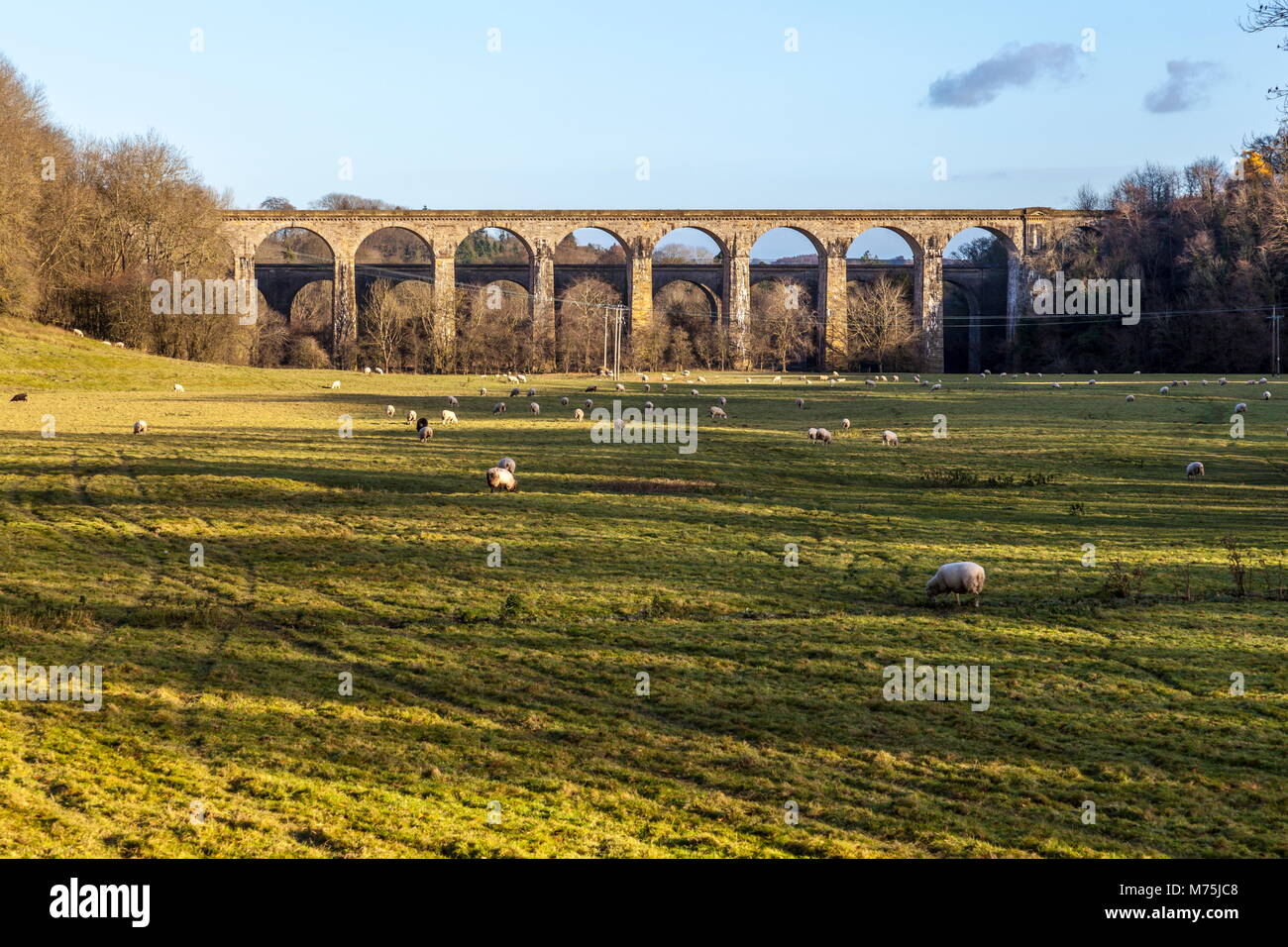 Arch chirk railway bridge hi-res stock photography and images - Alamy