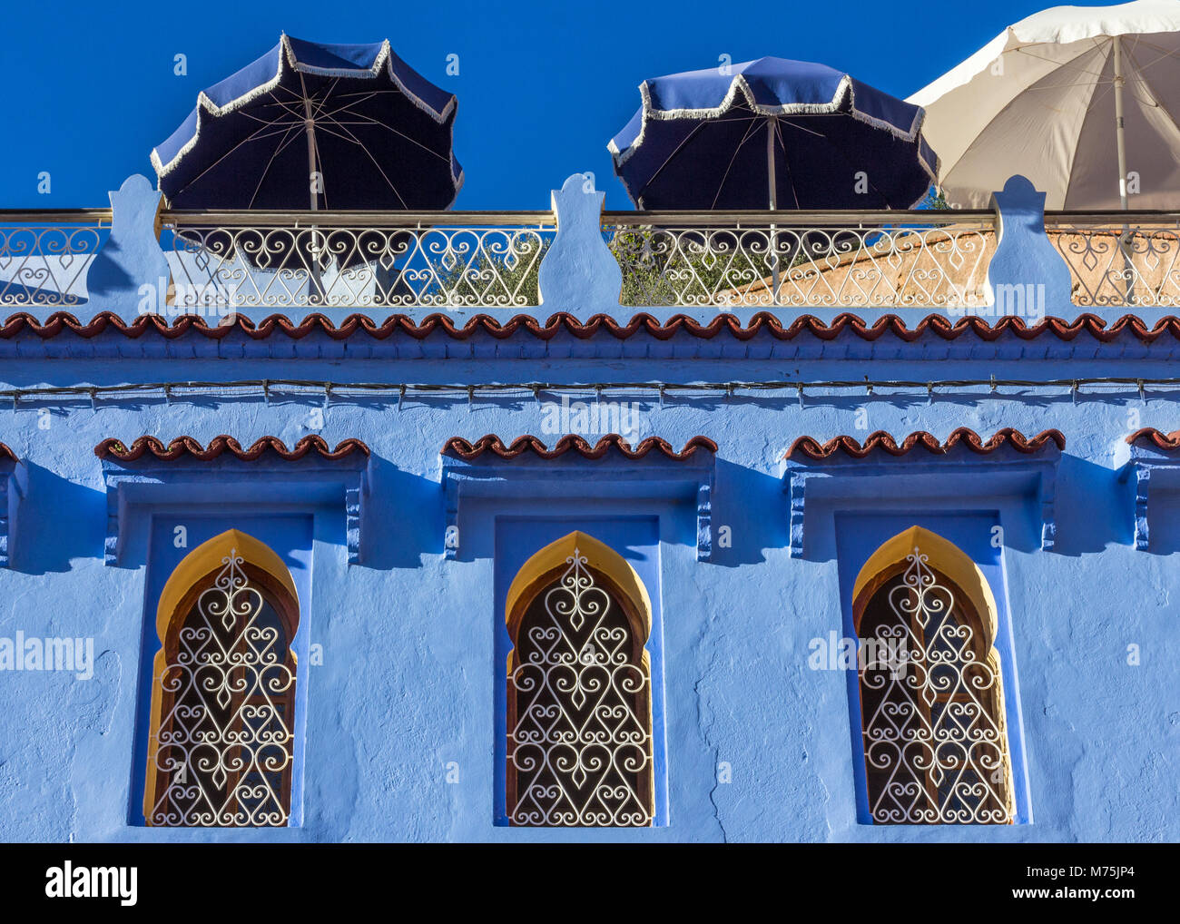 Chefchaouen view blue hi-res stock photography and images - Alamy