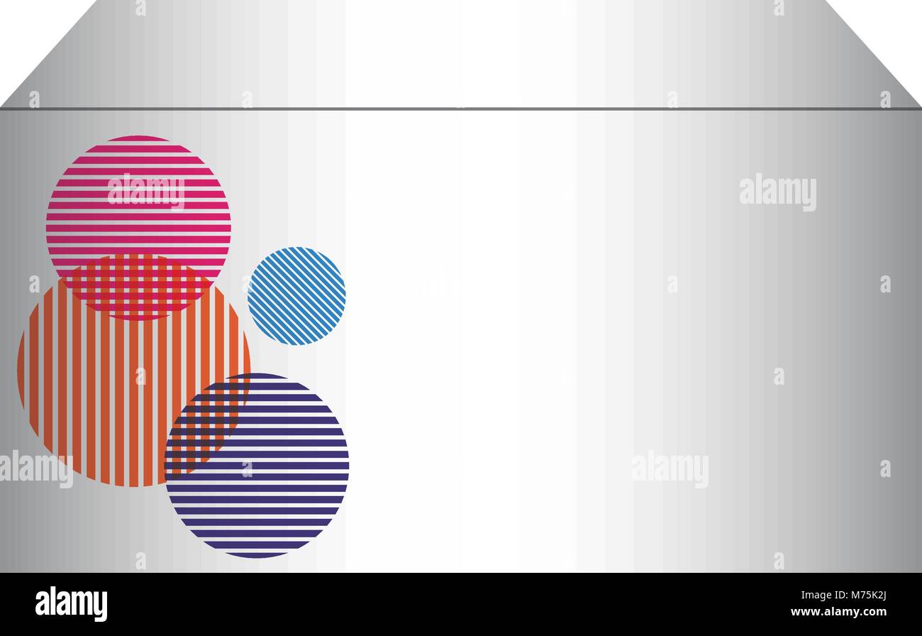 box with circles design over white background vector illustration Stock ...