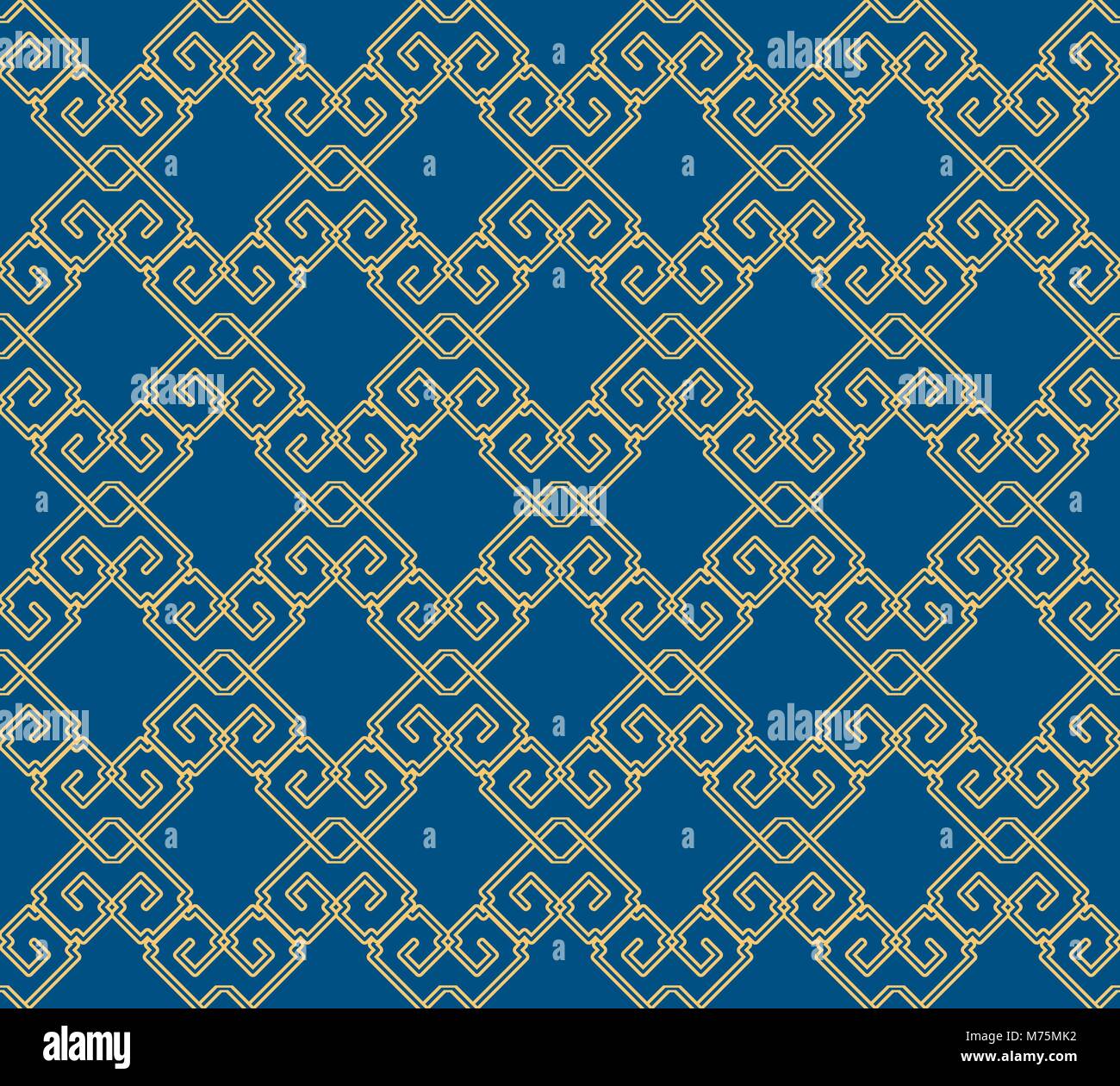 Japanese traditional retro wagara seamless pattern background check ...