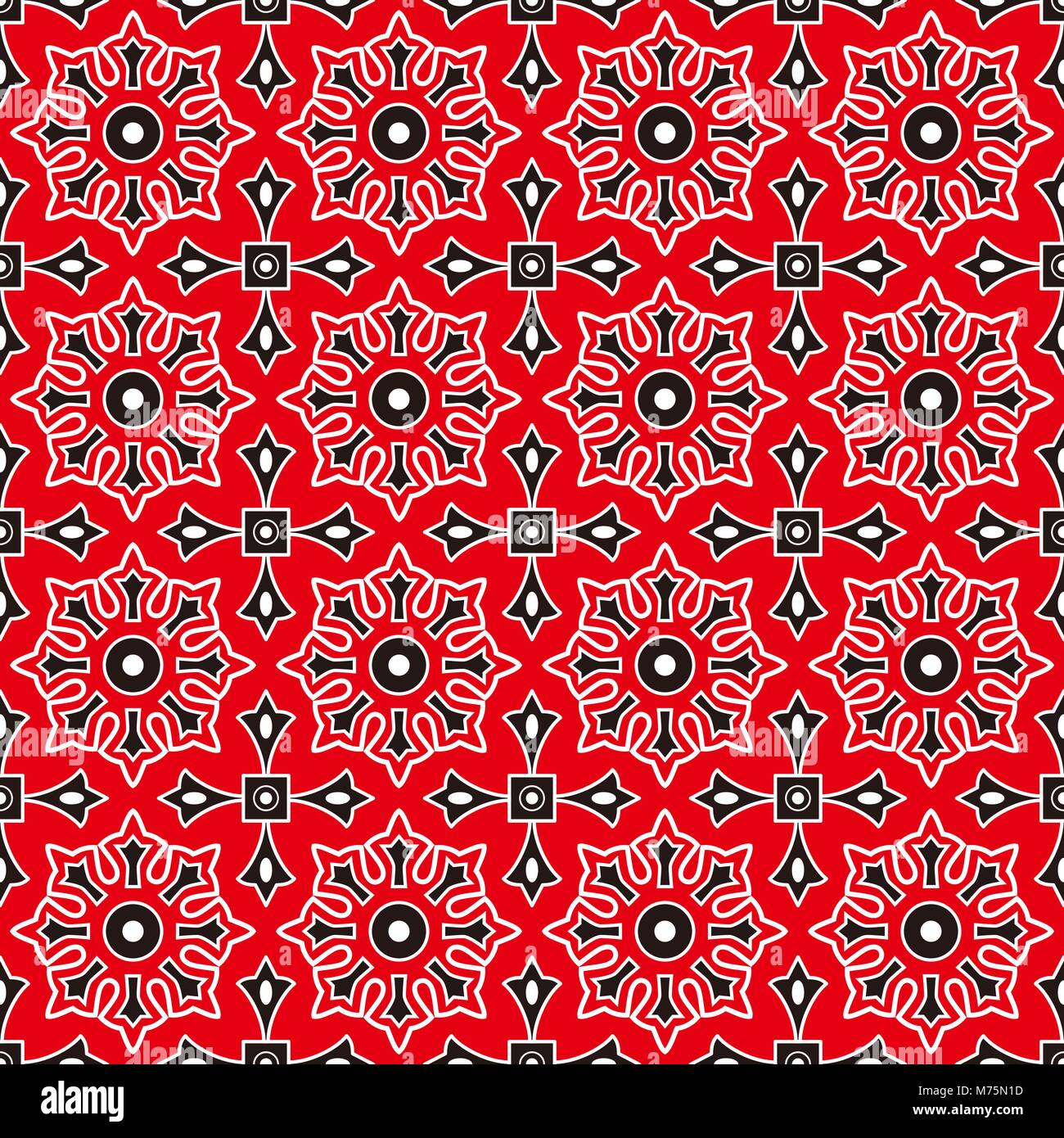 Seamless background southeast Asian retro aboriginal traditional art ...