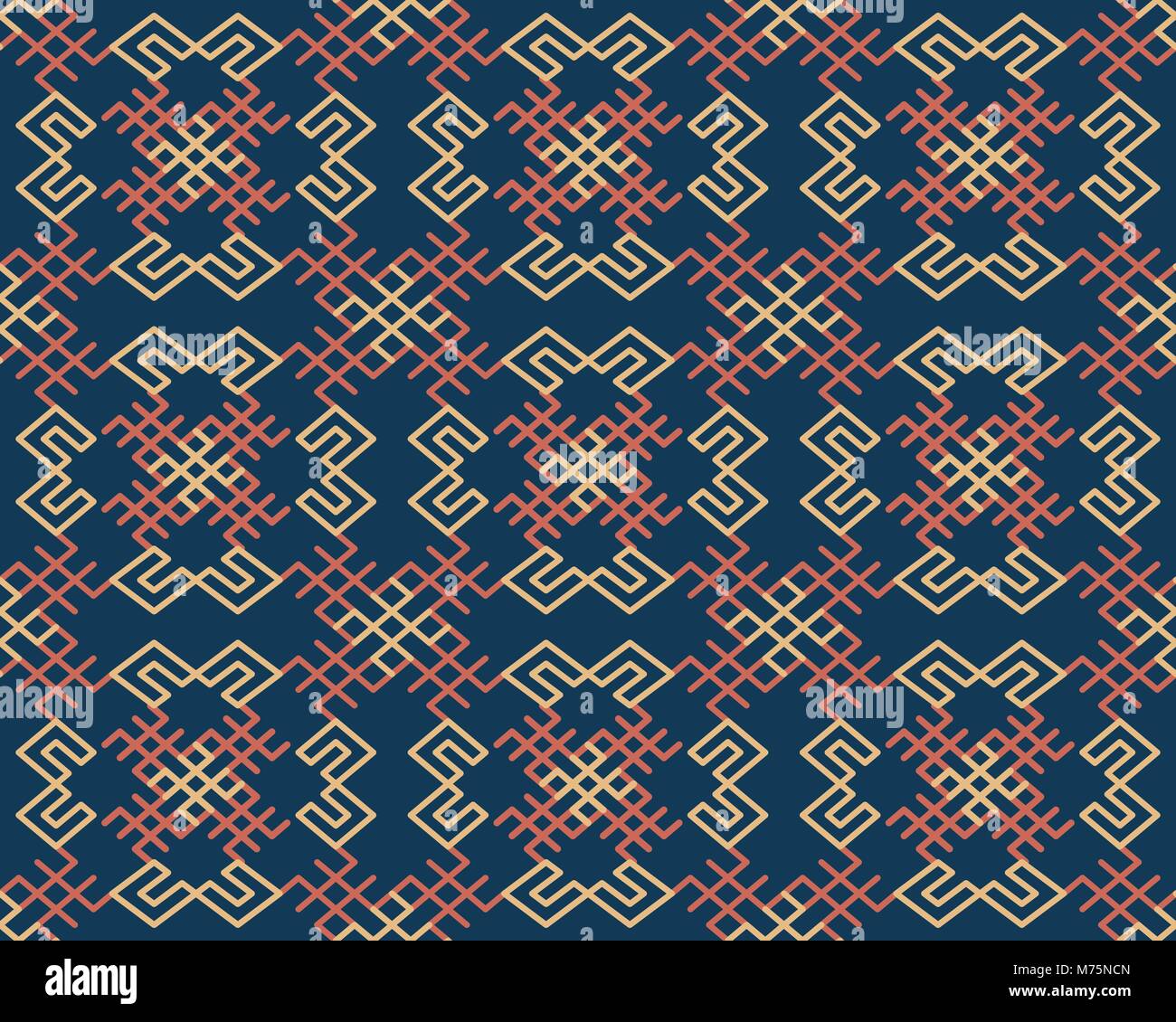 Seamless background southeast Asian retro aboriginal traditional art ...