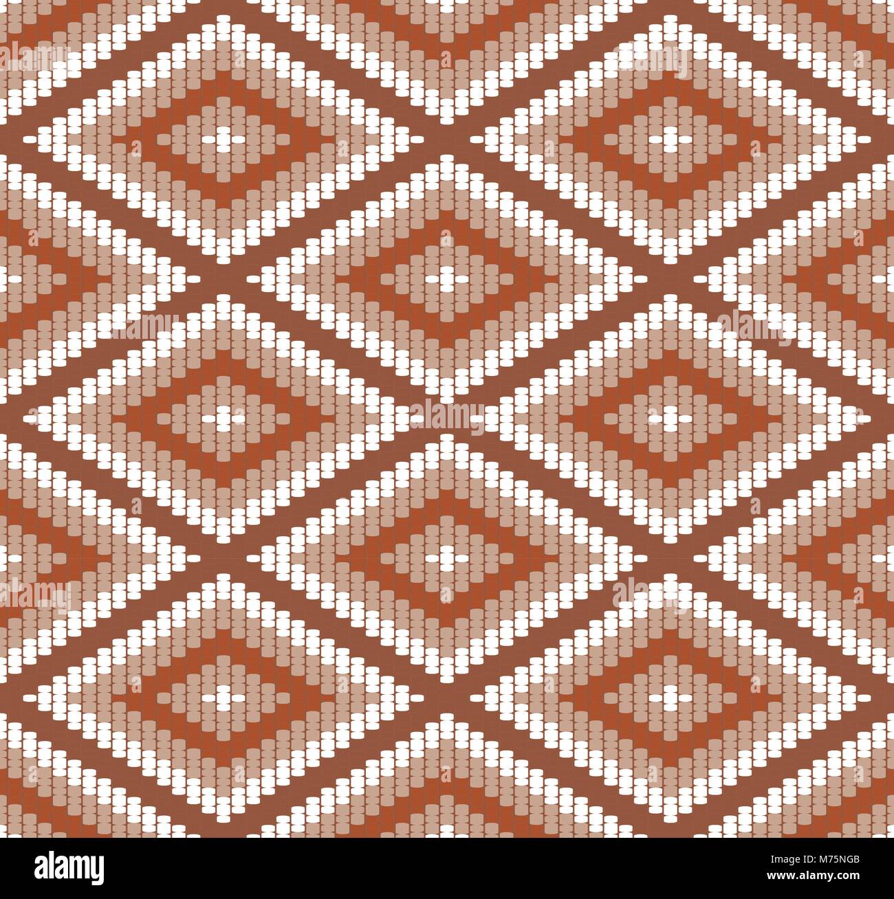 Seamless background southeast Asian retro aboriginal traditional art ...