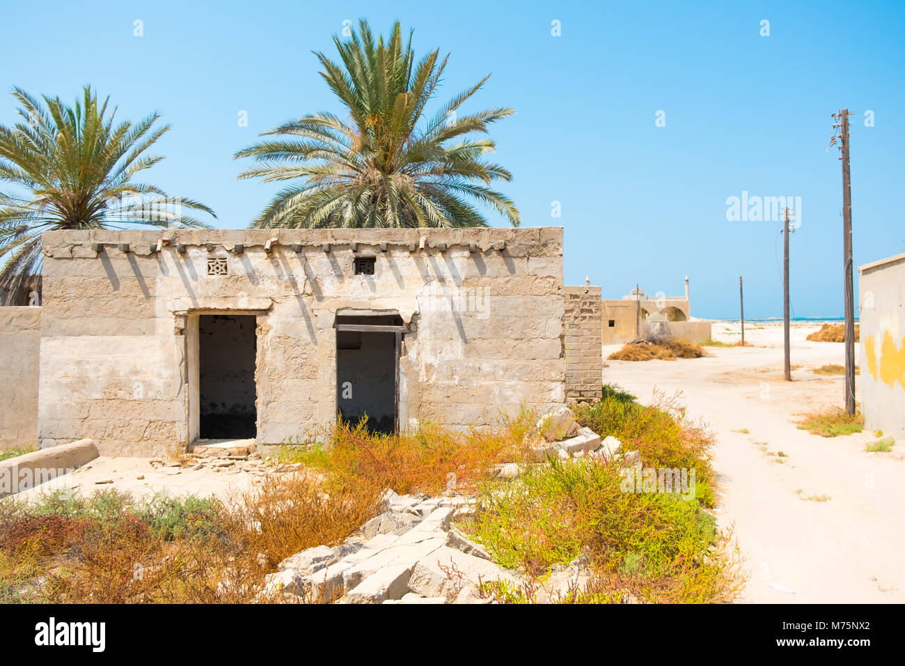Jazirat Al Hamra, Ras al Khaimah, United Arab Emirates Stock Photo - Alamy
