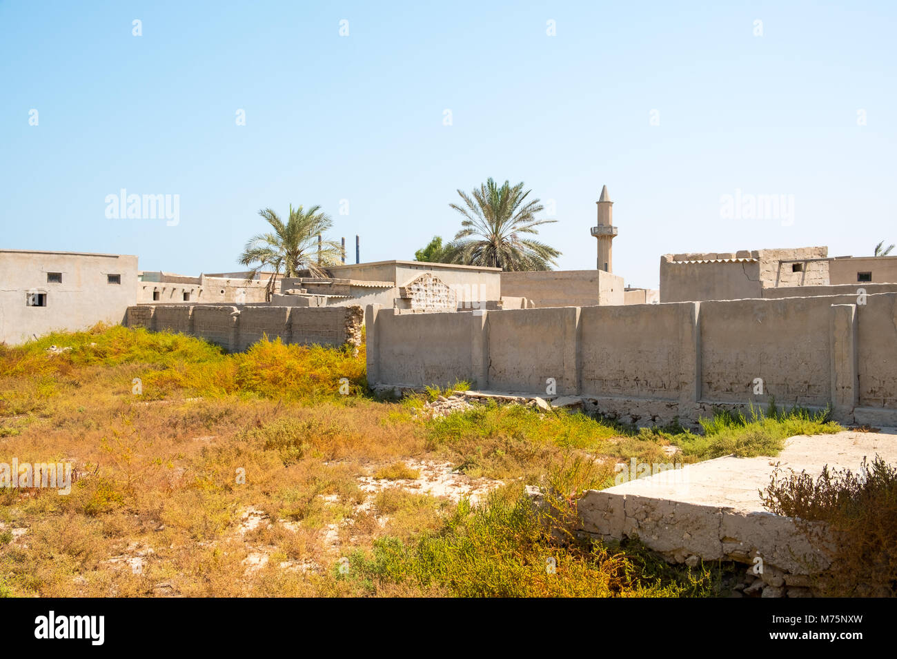 Jazirat Al Hamra, Ras al Khaimah, United Arab Emirates Stock Photo - Alamy