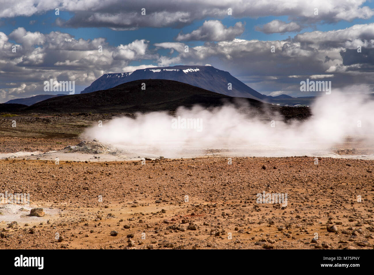 Geothermal steam vent at Hverarond, Iceland Stock Photo - Alamy