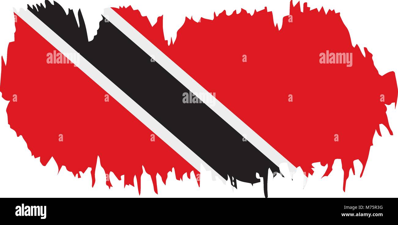 trinidad and tobago flag, vector illustration Stock Vector Image & Art ...