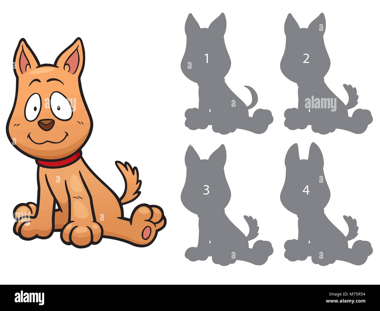 Vector Illustration of make the right choice and connect shadow ...