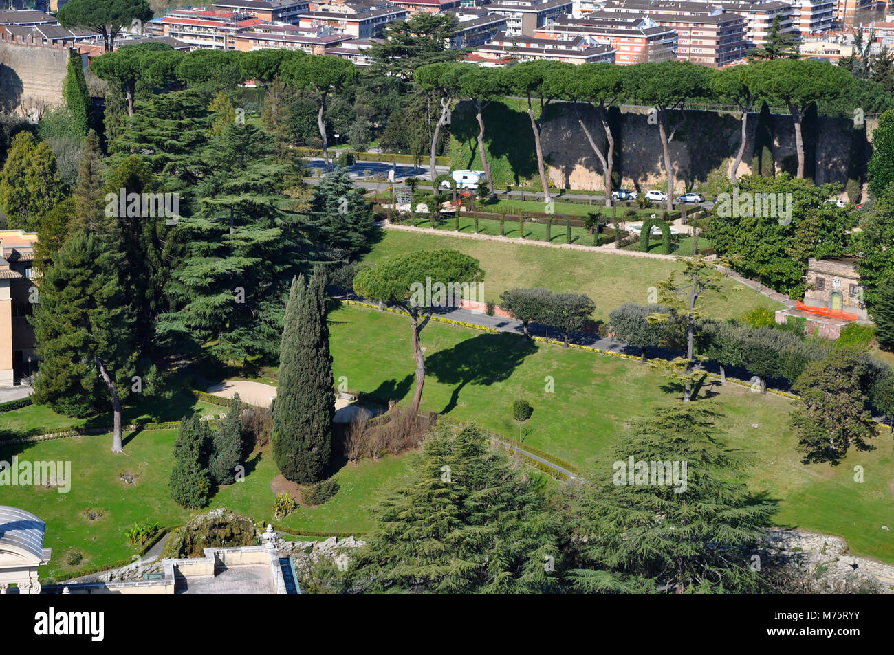 Rome drone view hi-res stock photography and images - Alamy