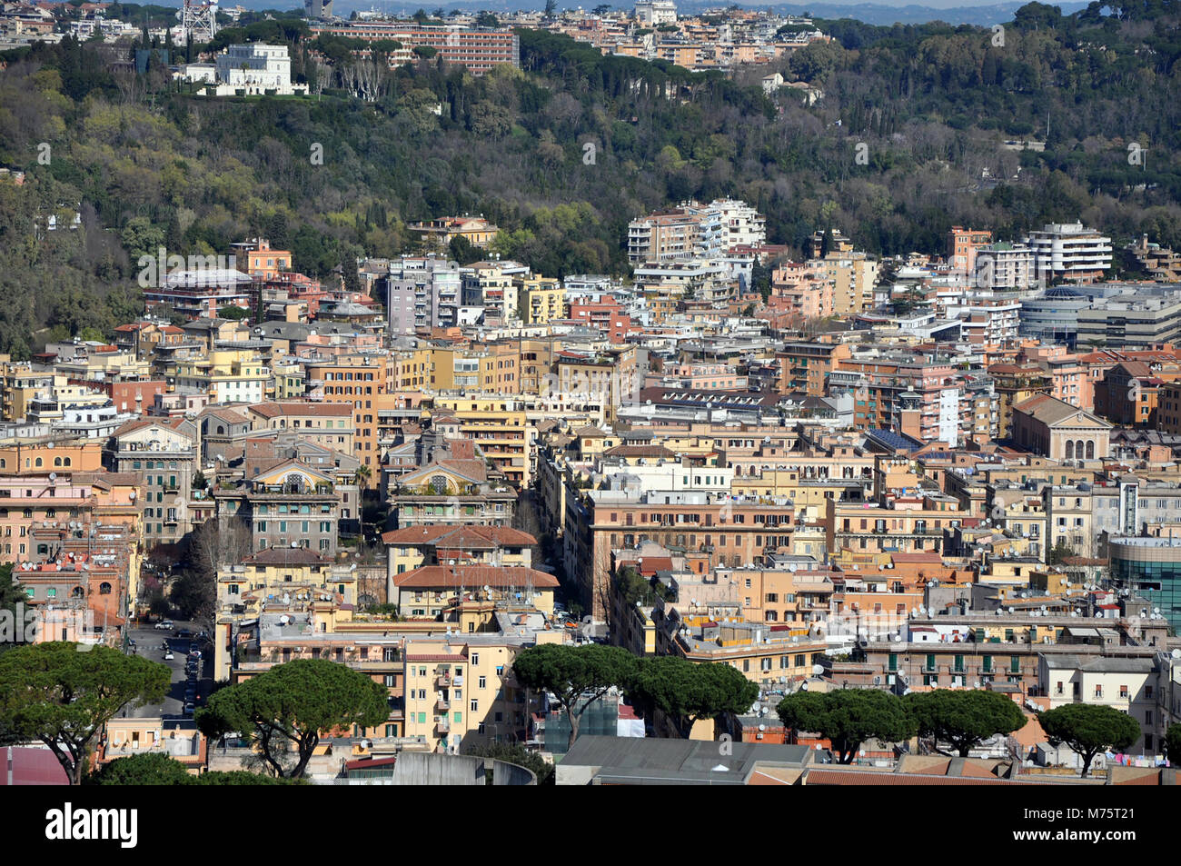 Rome pantheon aerial hi-res stock photography and images - Alamy