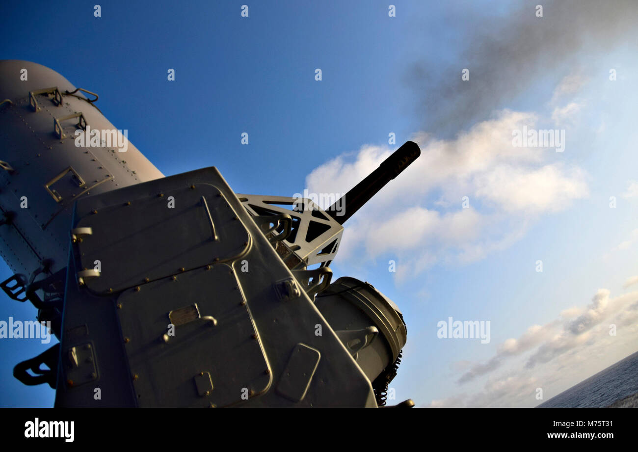 Phalanx close in weapons system ciws hi-res stock photography and ...