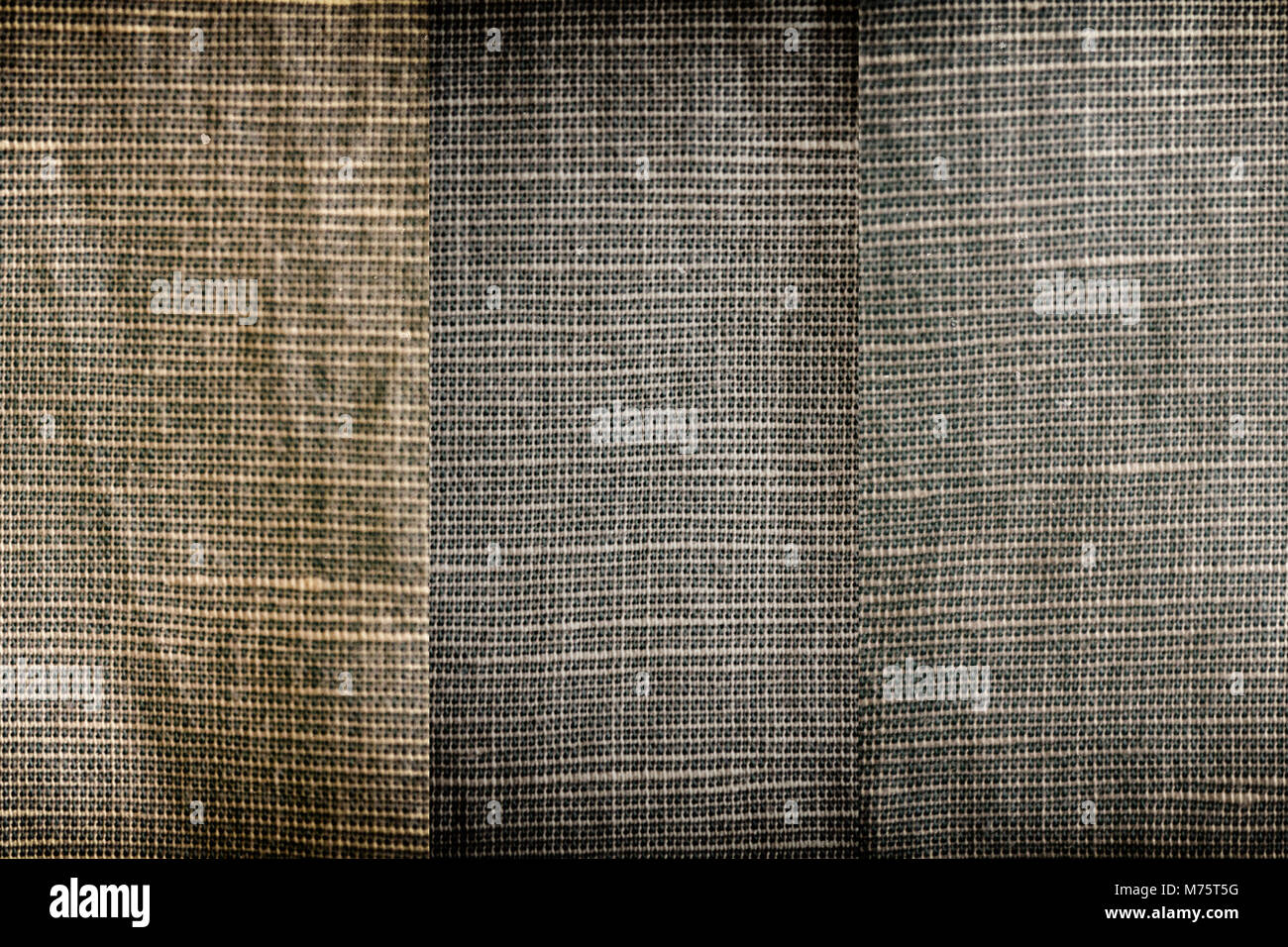 Neutral Gray linen close-up texture or background, different line ...