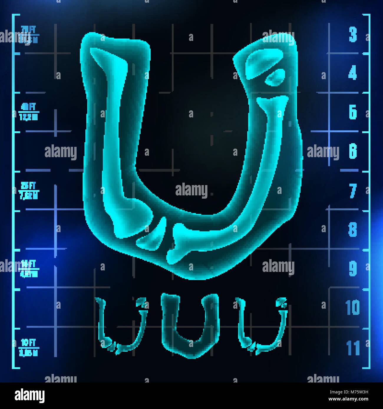 Face magnets Stock Vector Images - Alamy