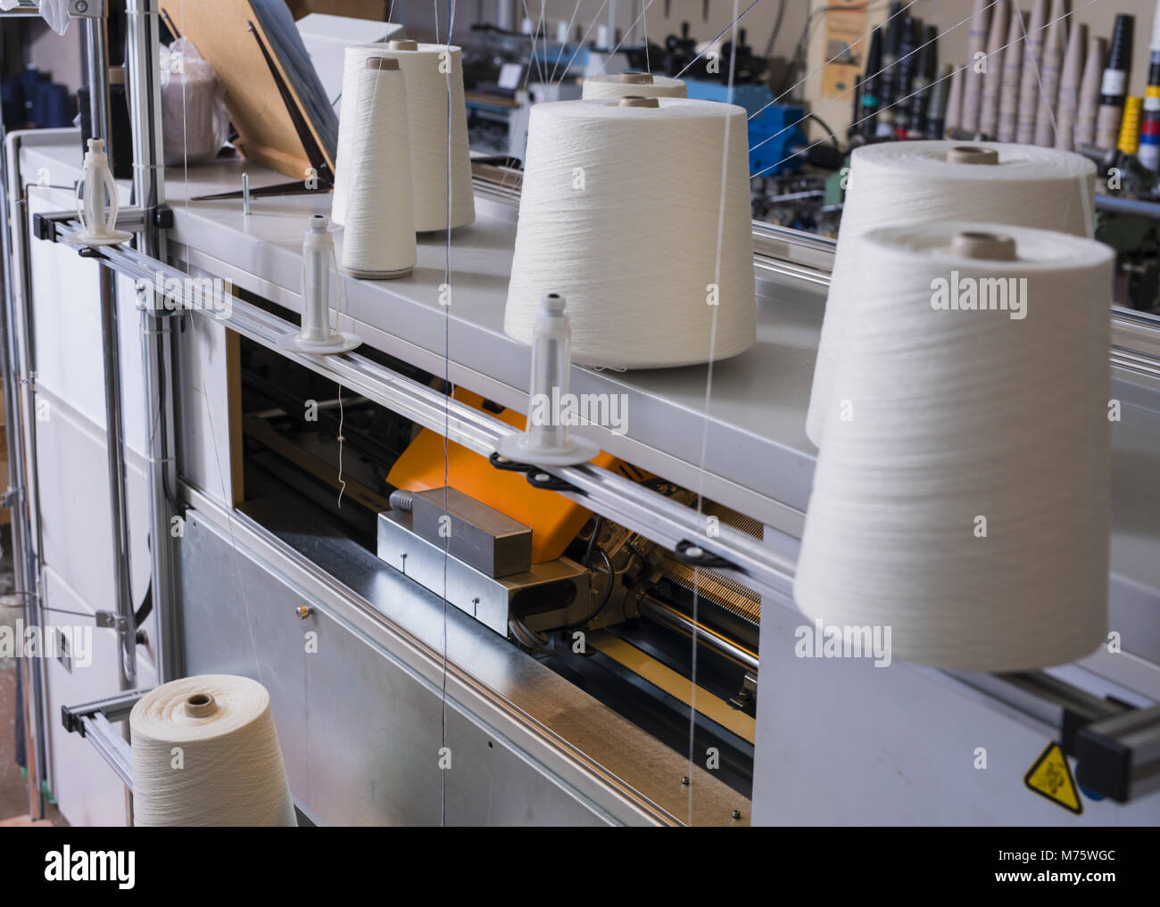 Knitting machine hi-res stock photography and images - Alamy
