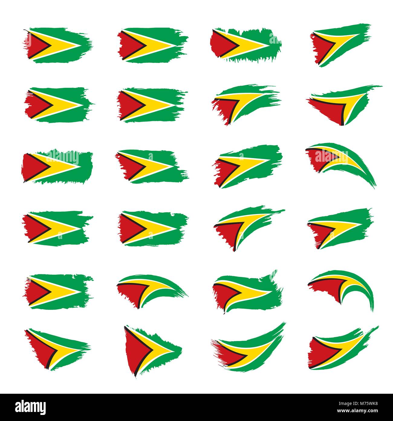Guyana flag, vector illustration Stock Vector Image & Art - Alamy