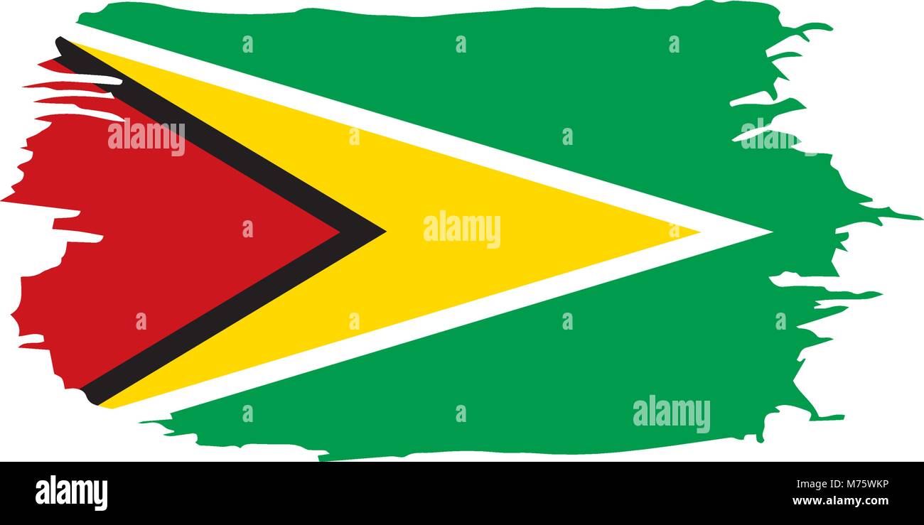 Guyana flag, vector illustration Stock Vector Image & Art - Alamy