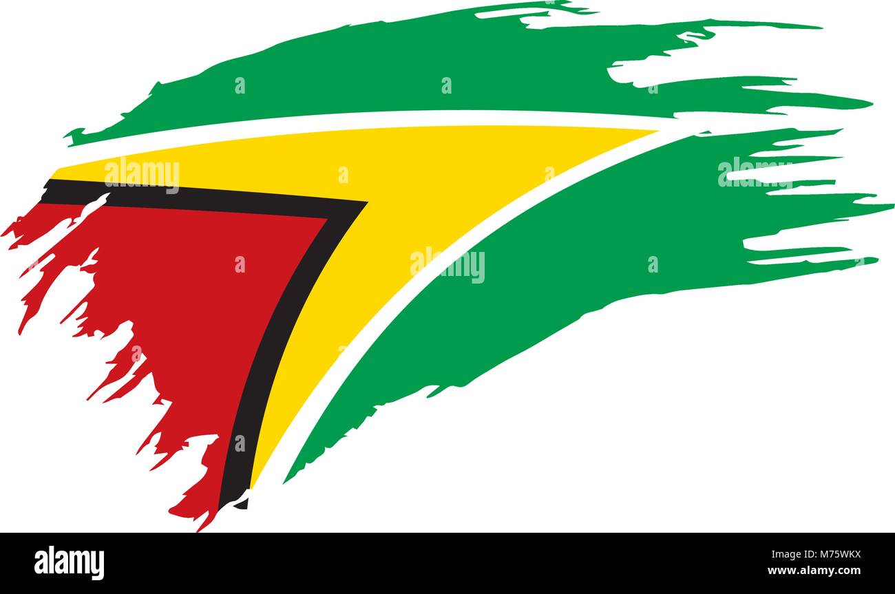 Guyana flag, vector illustration Stock Vector Image & Art - Alamy