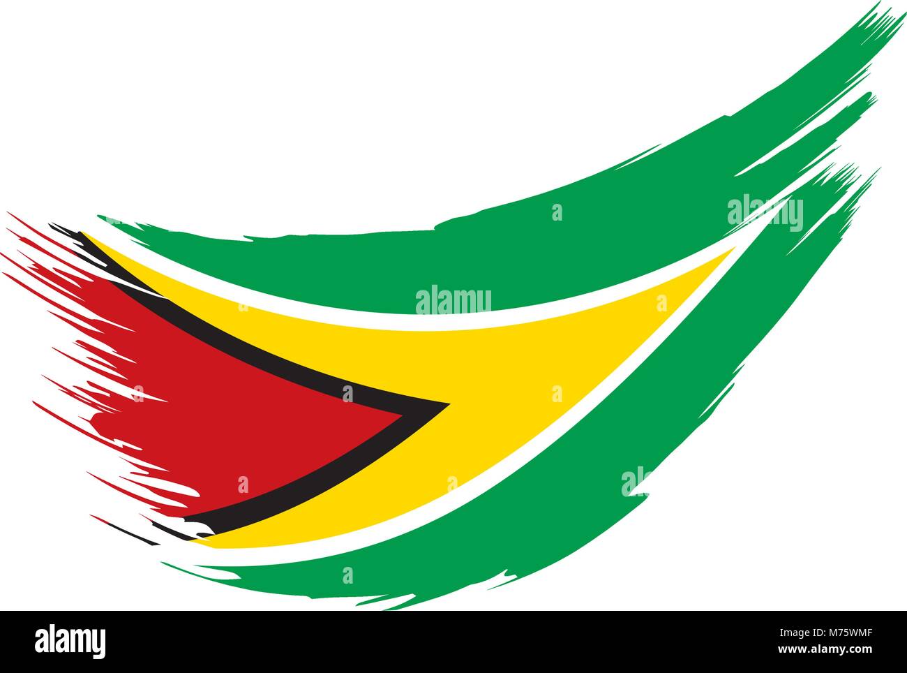 Guyana flag, vector illustration Stock Vector Image & Art - Alamy
