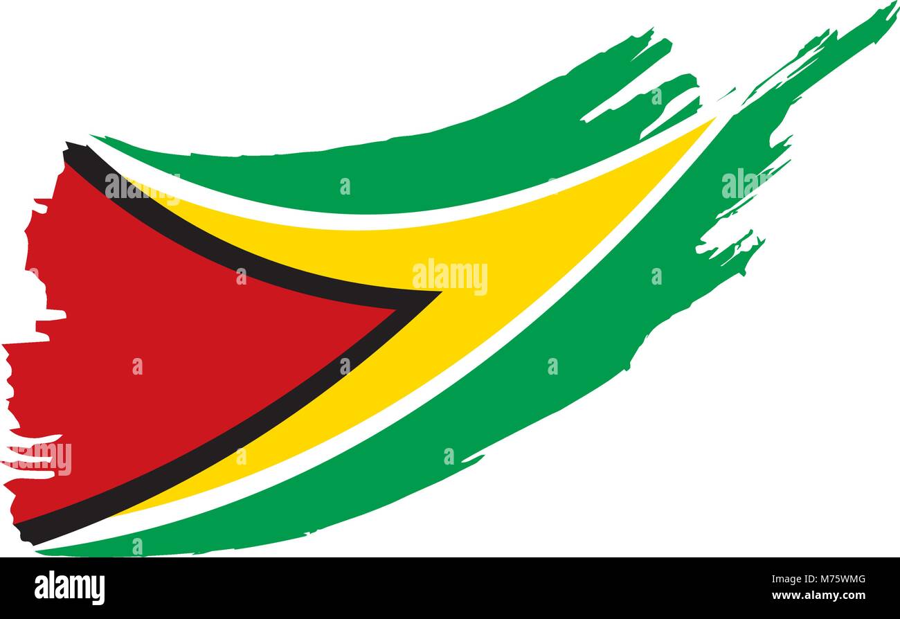 Guyana flag, vector illustration Stock Vector Image & Art - Alamy