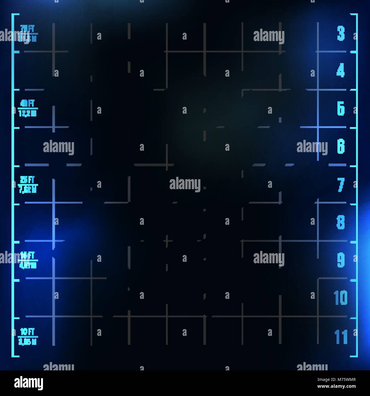 X-Ray Medical Background Vector. Medical Backdrop. Radiology Neon Scan ...