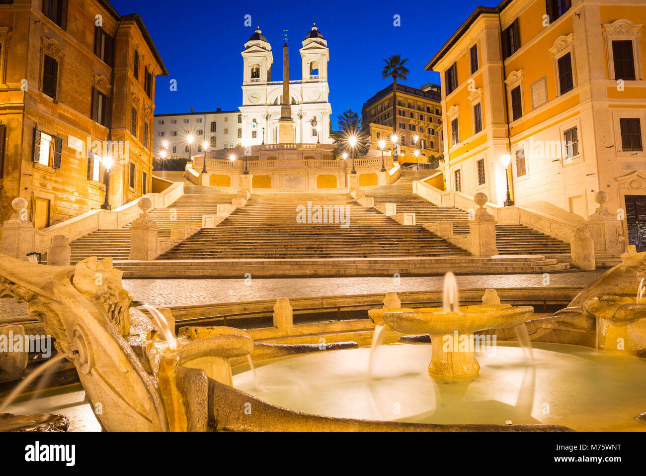 Rome spanish steps hi-res stock photography and images - Alamy