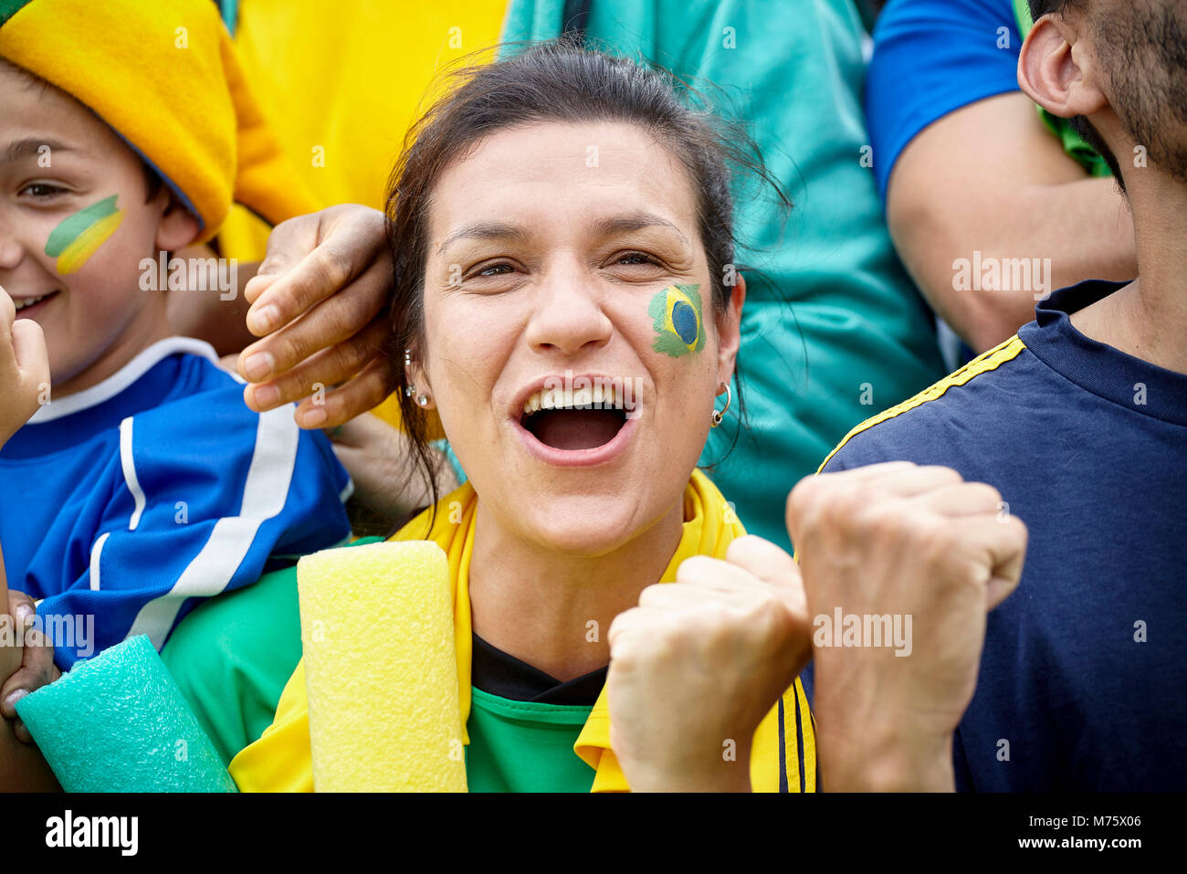 Football clothing fans hi-res stock photography and images - Alamy