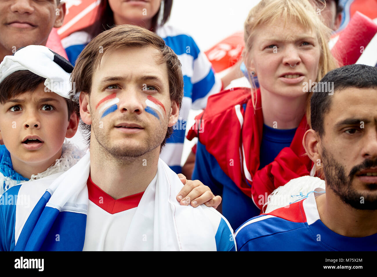 Football fan, watching soccer hi-res stock photography and images - Alamy