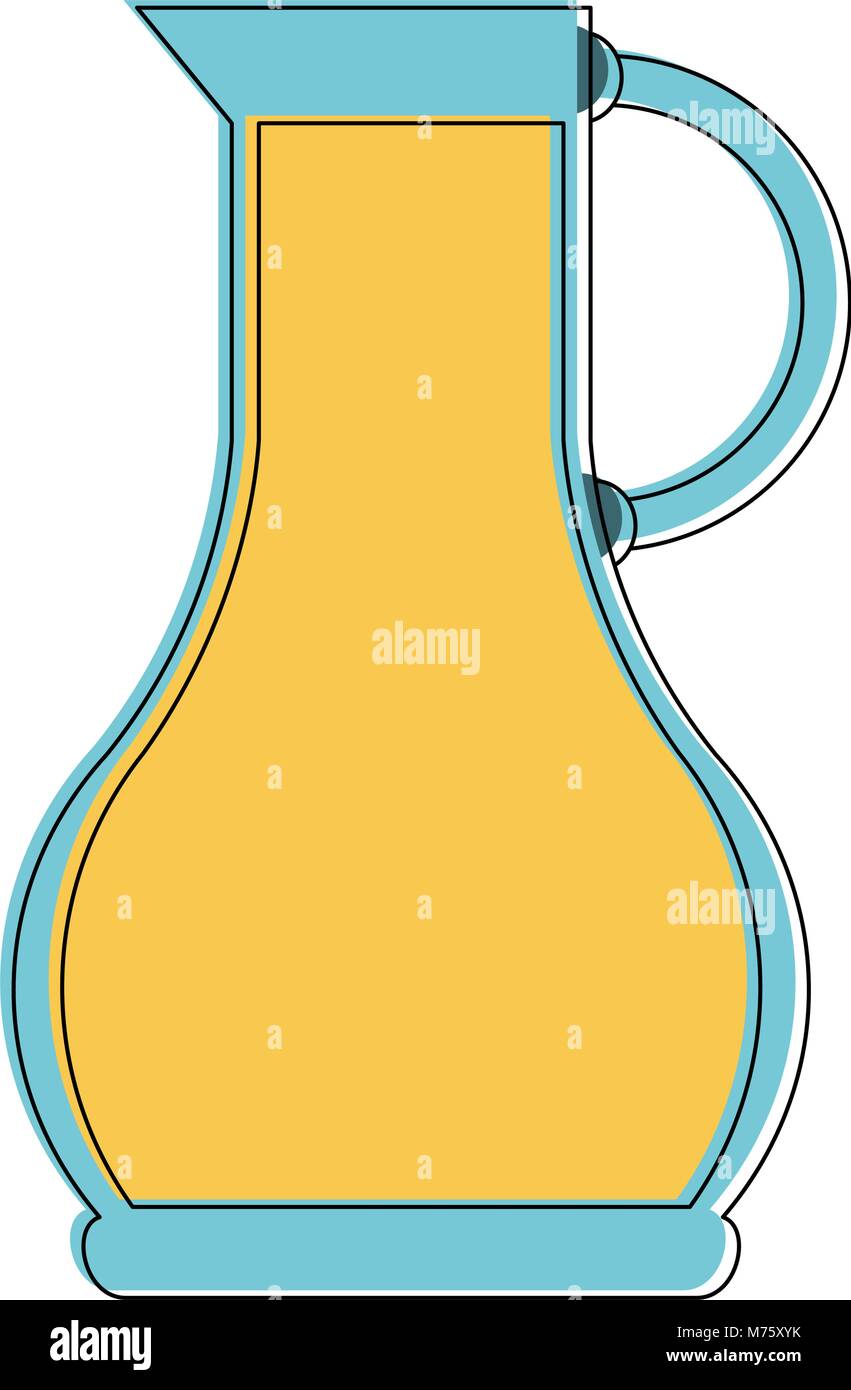 Olive oil jar vector illustration graphic design Stock Vector Image ...