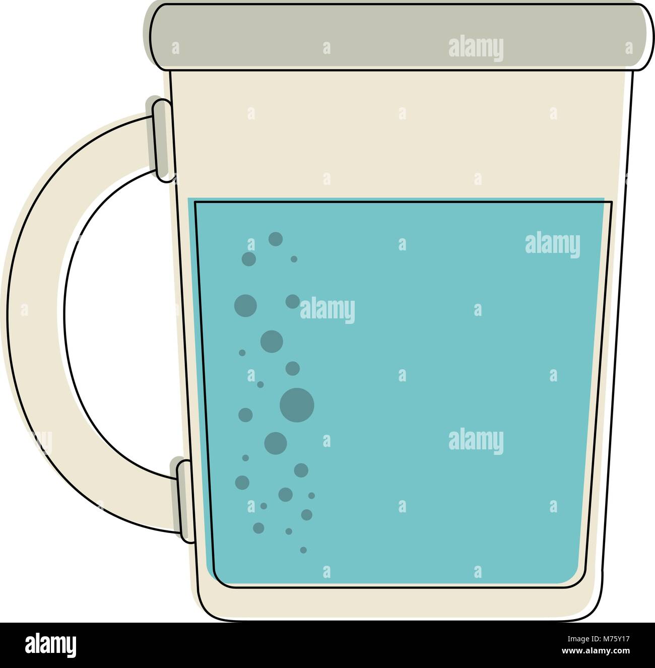 Water glass isolated vector illustration graphic design Stock Vector ...