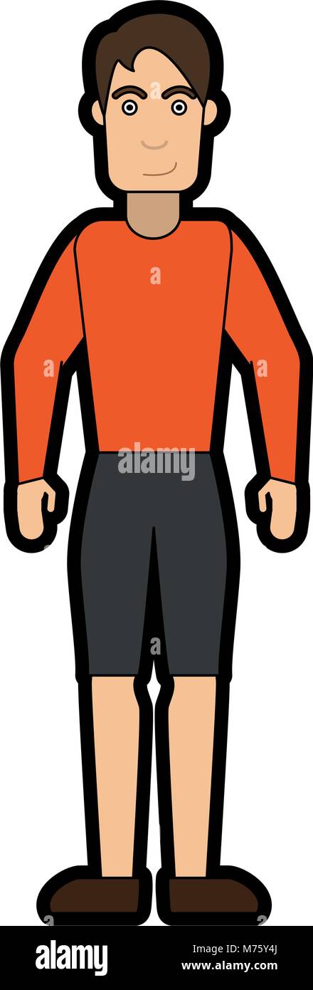 Man cartoon avatar vector illustration graphic design Stock Vector ...