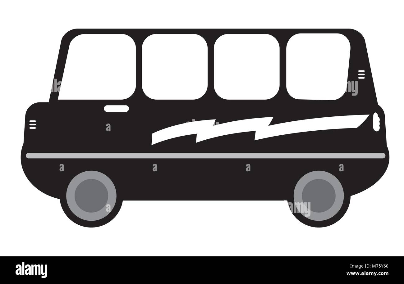 amphibian bus or land and water touring bus Vector Stock Vector Image ...